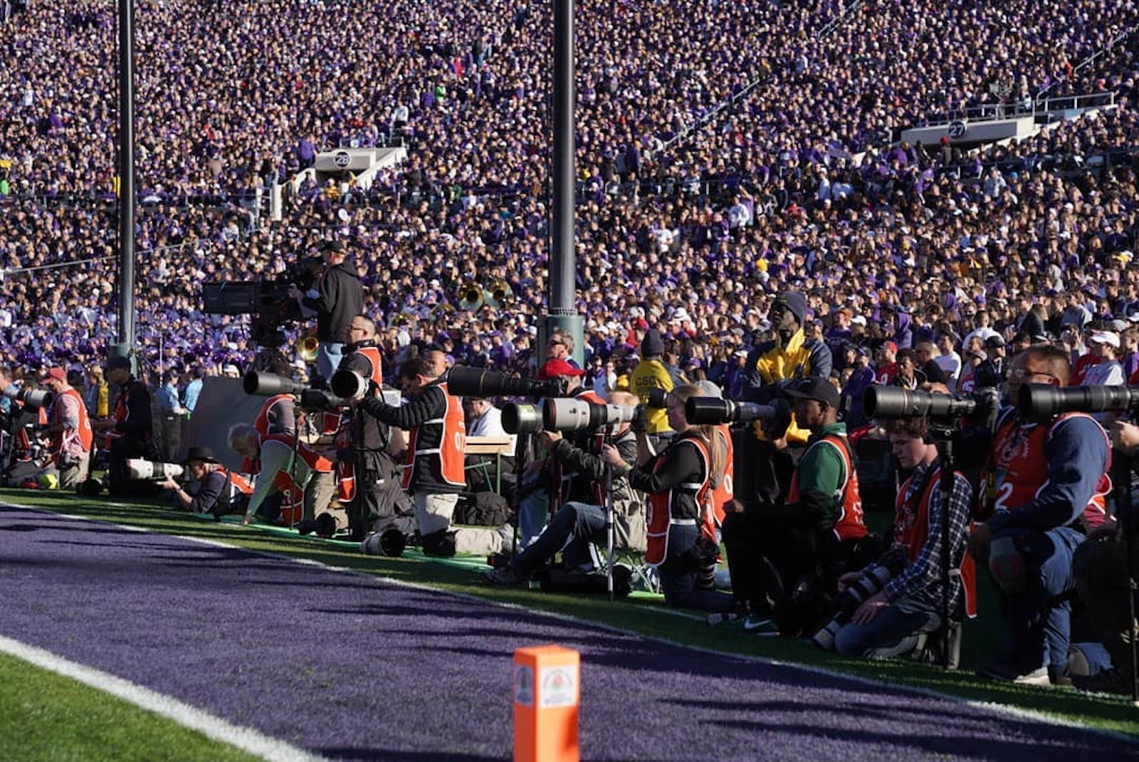 Sony Cameras at the Bowl Games - Sony Mirrorless Pro