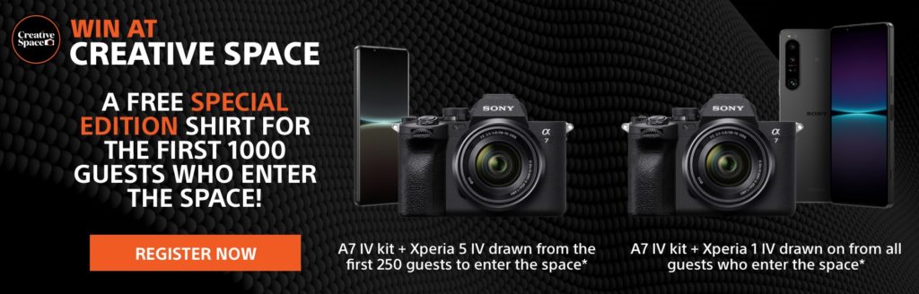 Sony Creative Space 2022: New Camera - Sony Mirrorless Pro